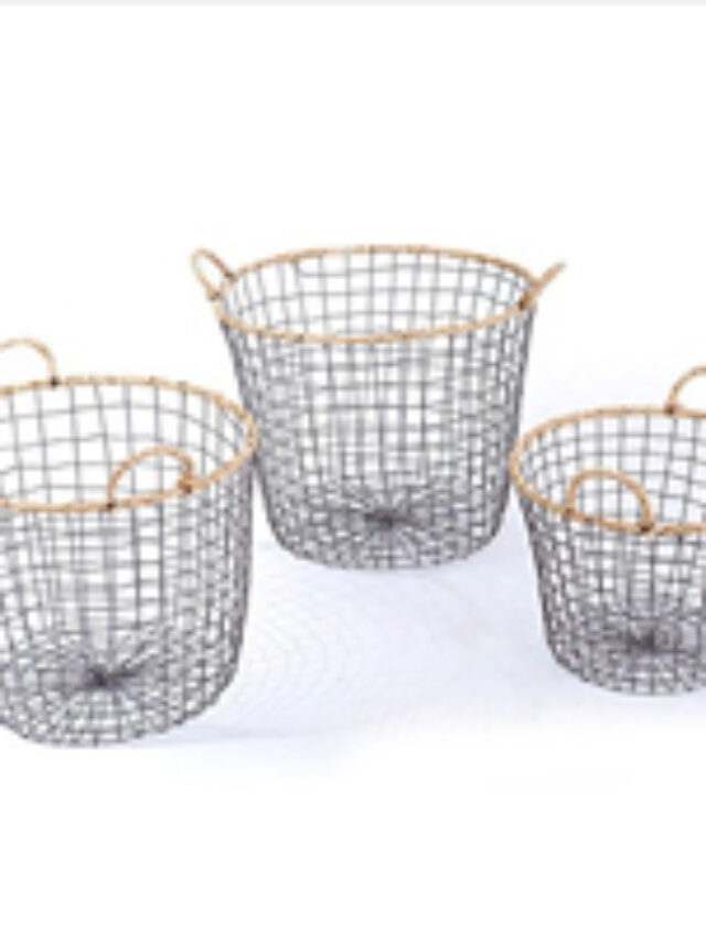 Farmhouse Storage and Metal Baskets - Home DIY, Design, and ...