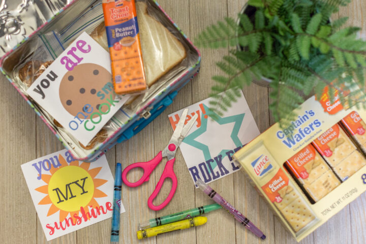 Back to School Lunch Box Printables