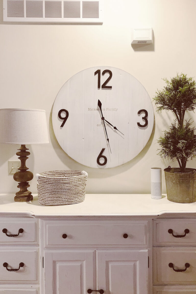 How to Make a DIY Wall Clock in 8 Easy Steps