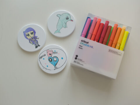 Simple Guide to Making Cricut Infusible Ink Coasters