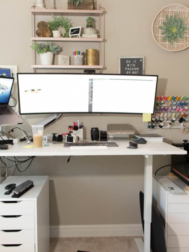 Home Office Setup for Working Moms - Home DIY, Design, and Organization ...