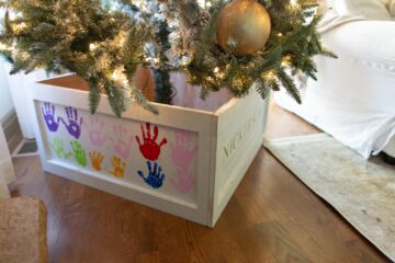 How to Make a Christmas Tree Collar (Step by Step with pictures)