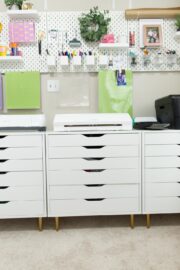 How to Add Legs to IKEA Alex or Kallax Units (Super Simple and Easy)