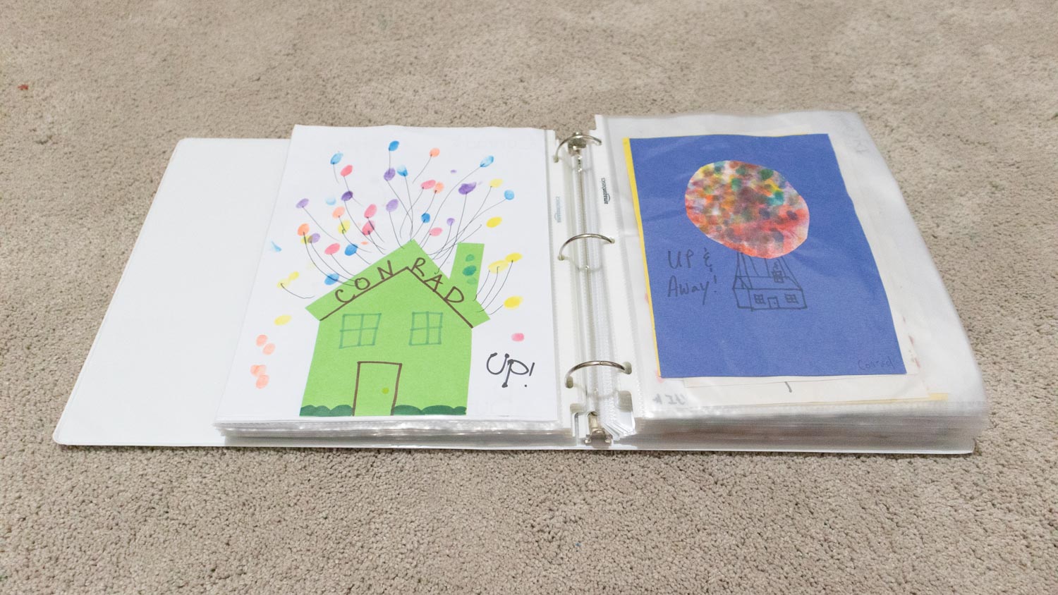 Simple Way to Organize Kid's School Work and Art Projects (Seriously Easy)