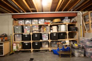DIY Basement Tote Labeling with Printable (FREE Template)