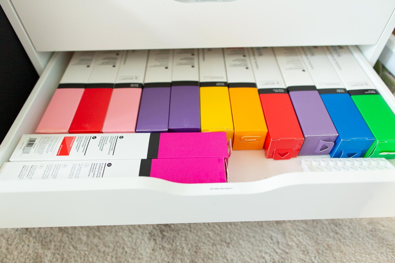 How to Organize Vinyl Scraps (Tips and Tricks)