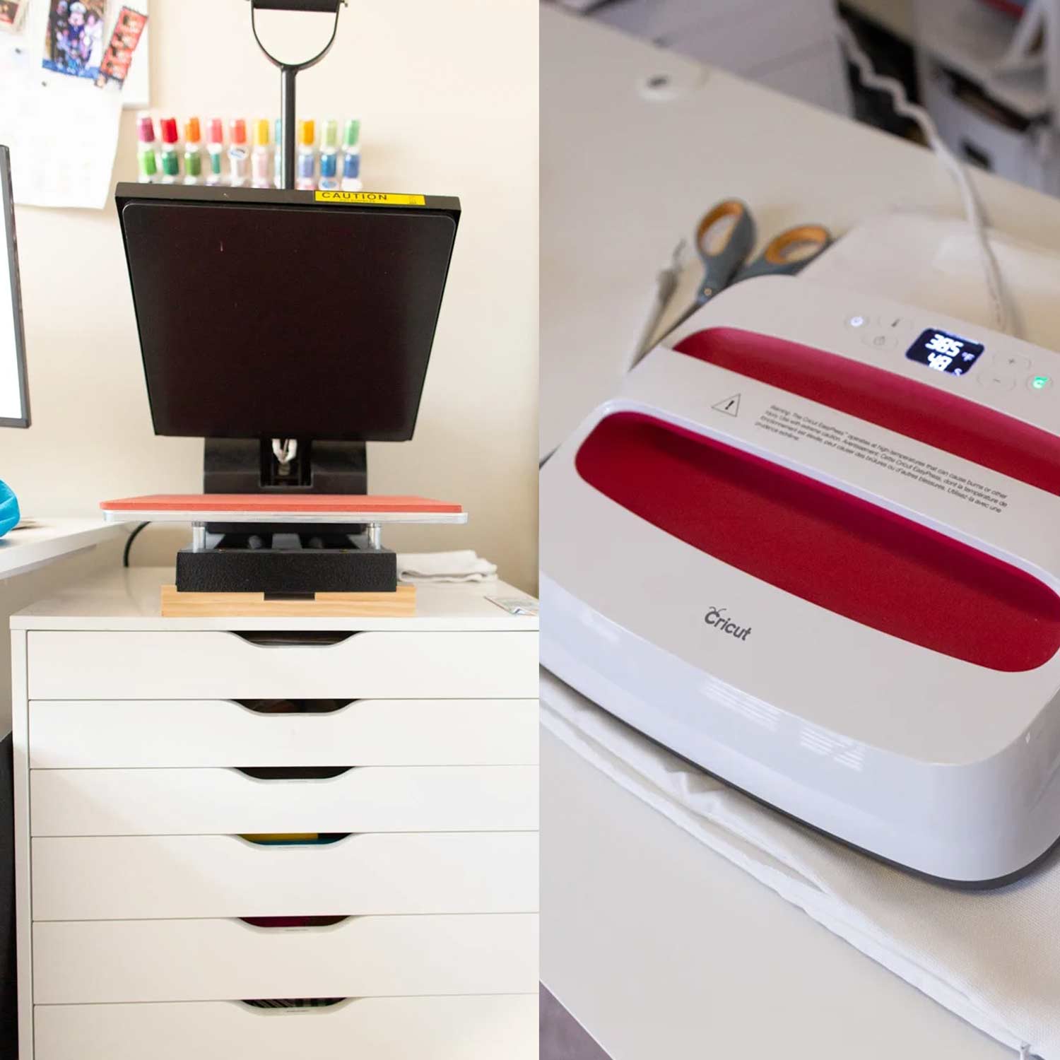Comparing Cricut EasyPress and Heat Press: Which Wins?