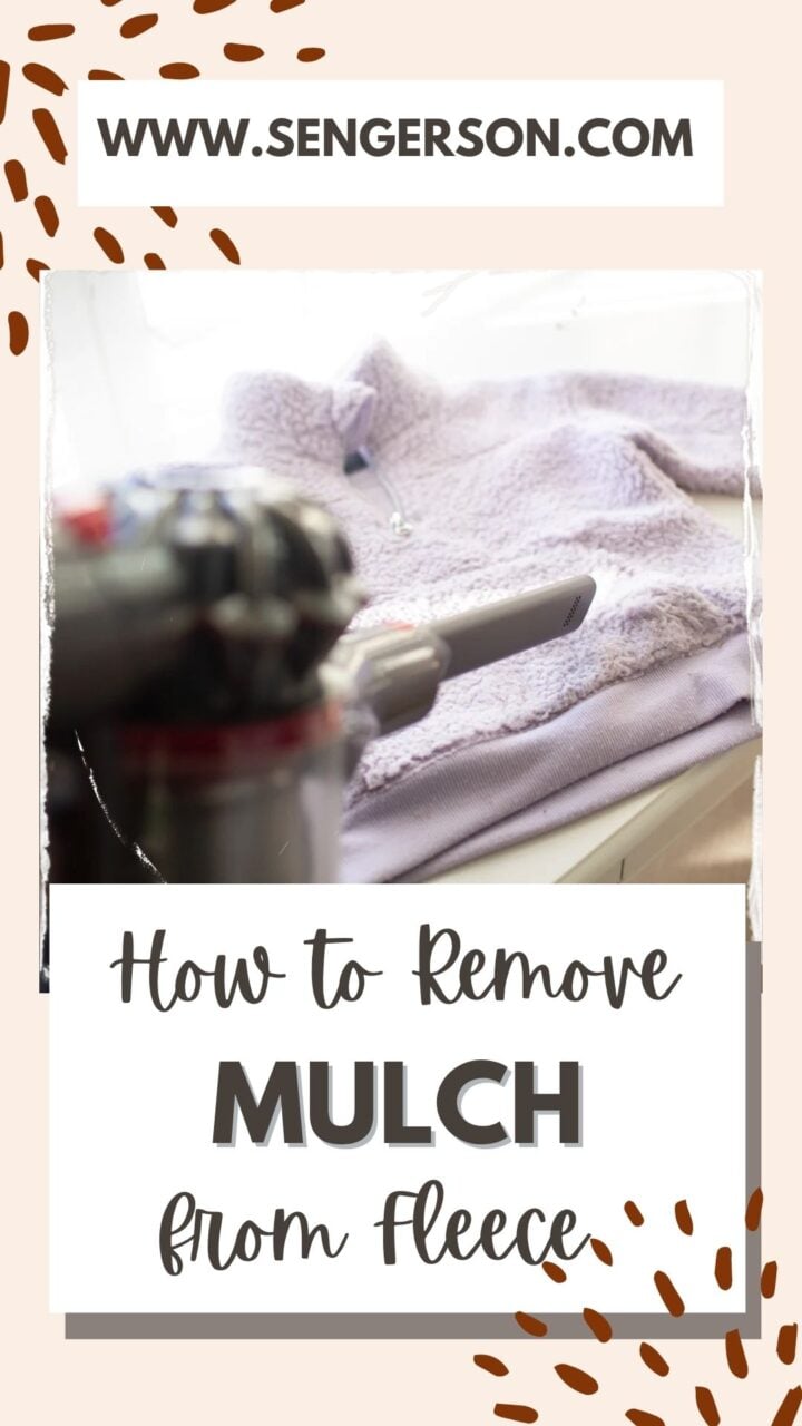 How to Remove Mulch from Fleece - Simple Tips and Tricks