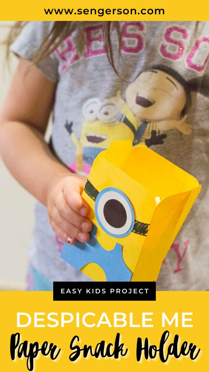 Despicable Me Minion Craft Project All Kids Would Love