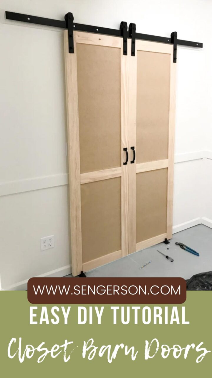 EASIEST Tutorial on a Sliding Barn Door Closet
