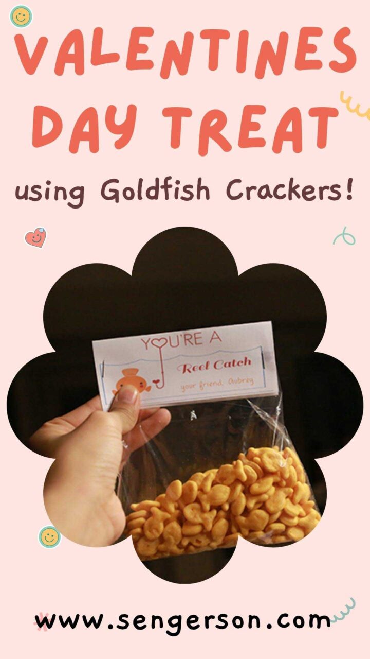 Free Printable Valentine Goldfish Labels