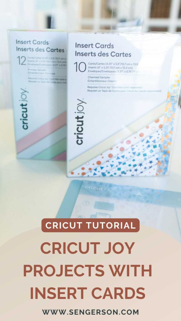 How to Use Cricut Joy Insert Cards to Make Cards (with Pictures)