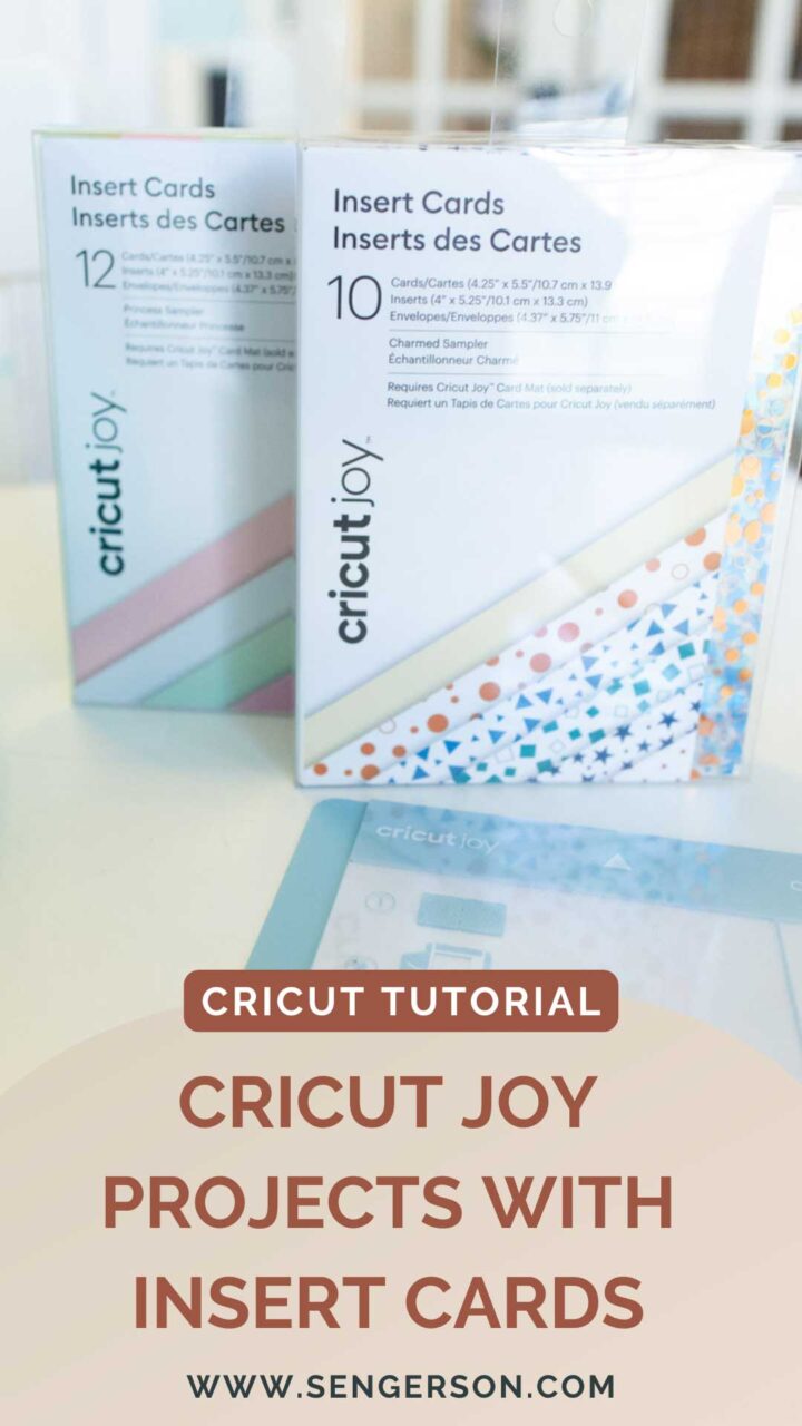 How to Use Cricut Joy Insert Cards to Make Cards (with Pictures)
