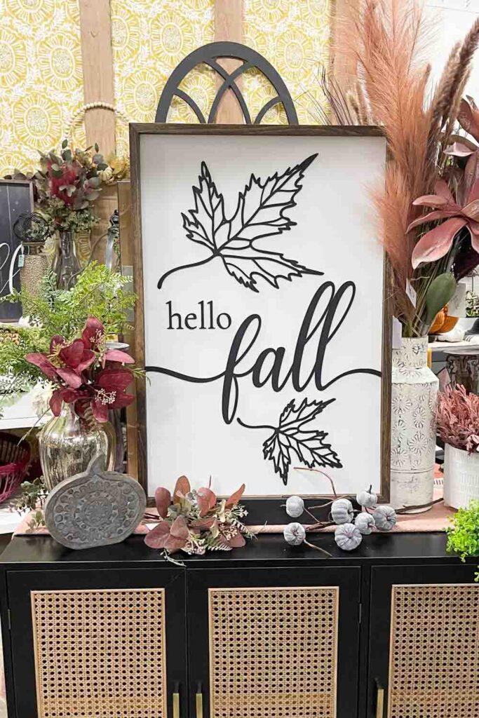 9 Easy Steps to Decorating a Console Table for Fall and Autumn