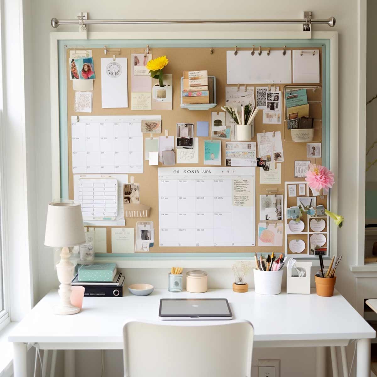 25 Easy Family Command Center Ideas to Get Organized