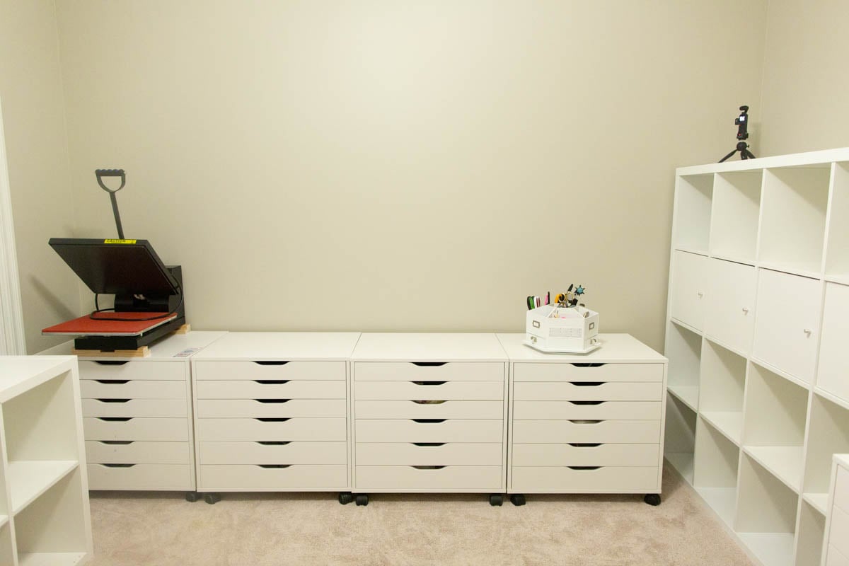 The Best IKEA Alex Desk Hack (with drawers)