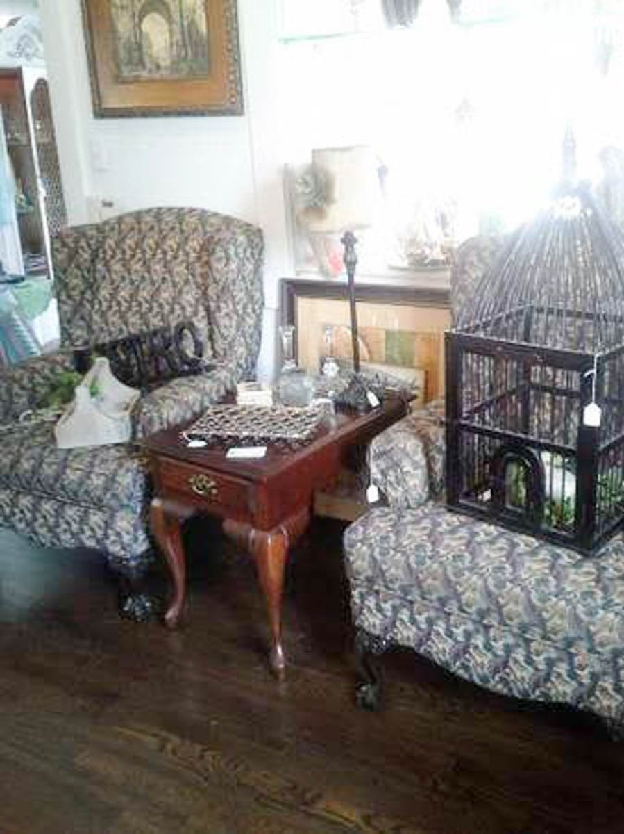 DIY Reupholstered Wingback Chair: Before and After Makeover